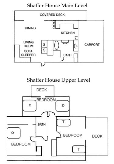 Schaffer House- Hickory Hollow Resort-Table Rock Lake-Shell Knob, MO